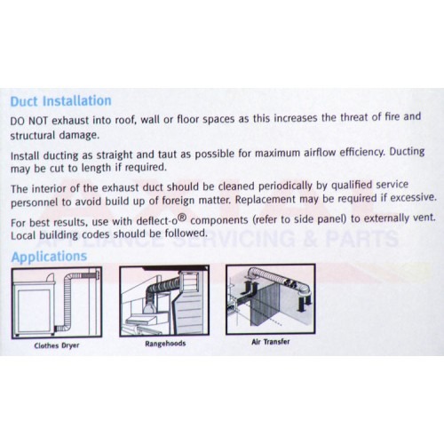 Flexi Duct 100mm F0408B