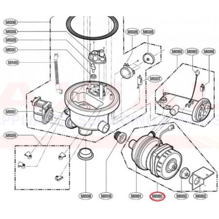 LG Dishwasher Diverter Motor 4681ED3001A